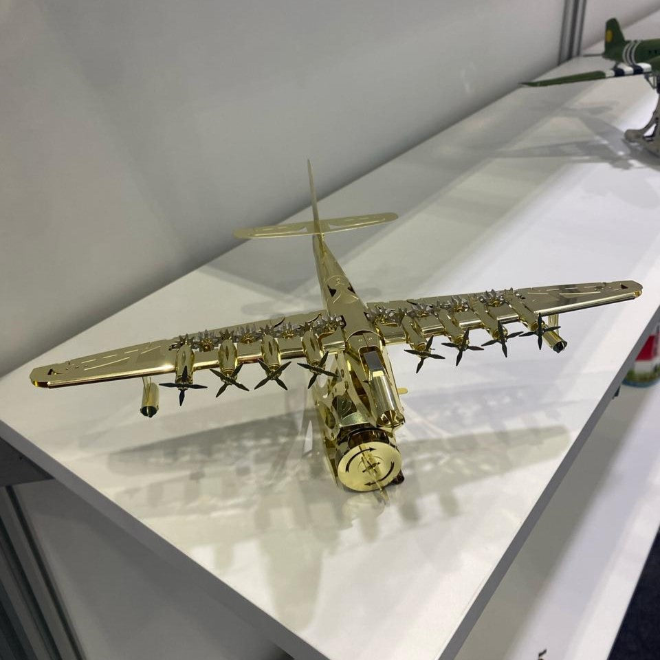 18K Gold Plated Celestial Hercules aka Spruce Goose